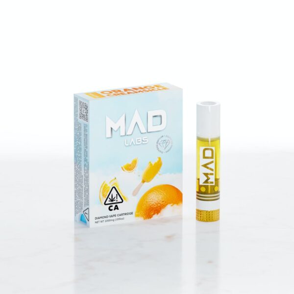 Mad Labs Carts – Orange Creamsicle Cartridge - Melonade Strain